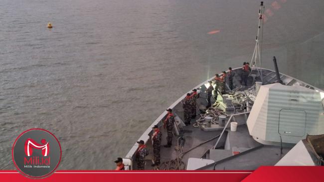 KRI I Gusti Ngurah Rai-332 Berlayar Kembali ke Tanah Air